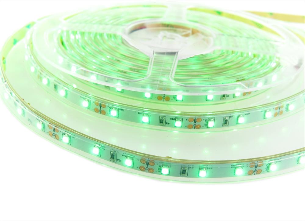 24W Green LED Reel IP67 12V 5 Metres - Vision Lighting Ltd